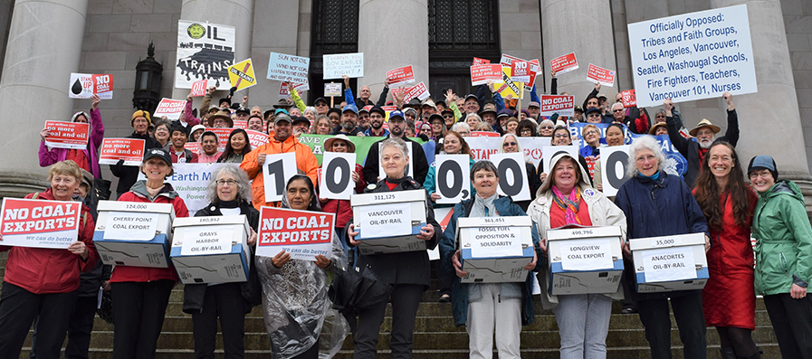 One million voices say no to coal and oil - Washington Conservation Action