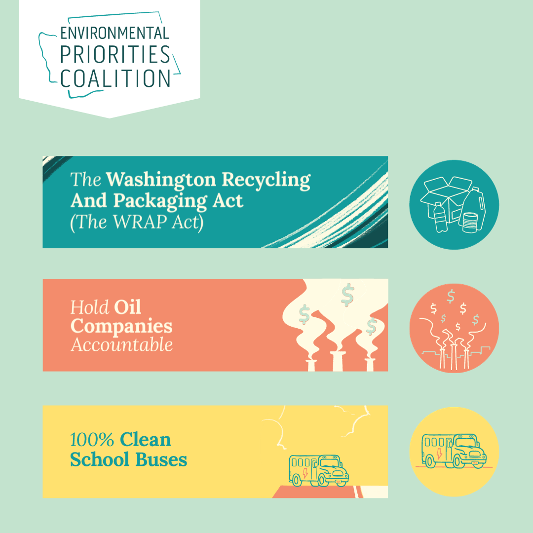 Environmental Priorities Coalition 2024 priorities, Partnership Agenda ...